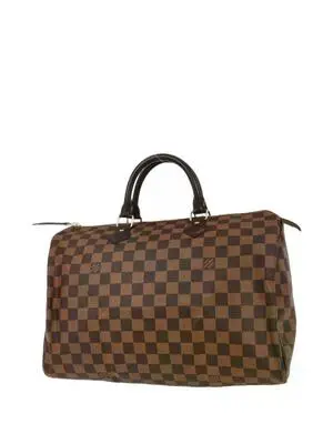 LOUIS VUITTON Damier Speedy 35 Travel Bag
