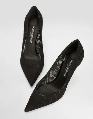 Dolce & Gabbana Dolce Gabbana Lace Pointed Pumps