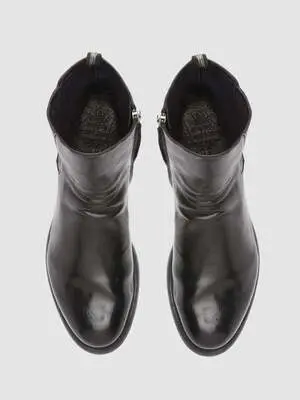 Officine Creative Side Zip Ankle Boots
