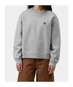 Carhartt Work In Progress Small Heart Patch Sweatshirt