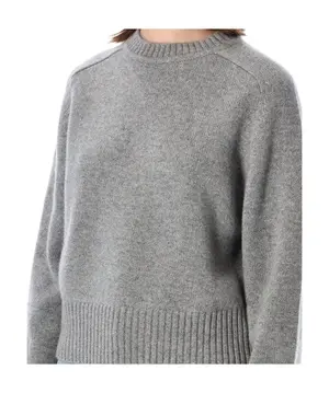 Extreme Cashmere Please Cropped Knitted Sweater