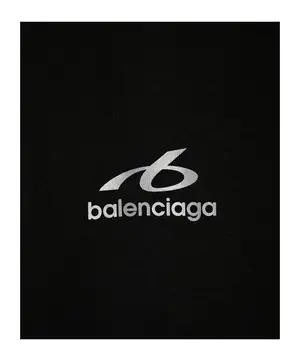 Balenciaga Layered Logo Hoodie