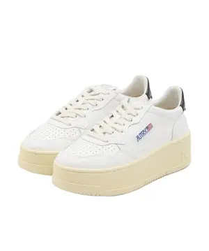 AUTRY Medalist Logo Embroidered Platform Sneakers