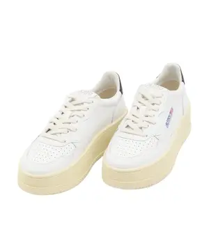 AUTRY Medalist Logo Embroidered Platform Sneakers