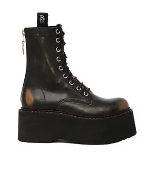 R13 75mm Leather Boots