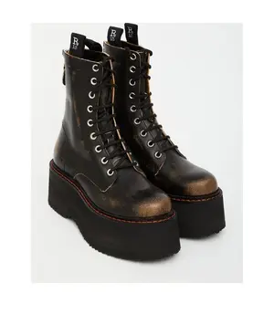 R13 75mm Leather Boots