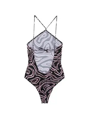 Emilio Pucci Printed One-piece Swimsuit