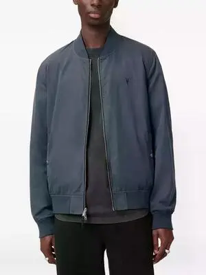 ALLSAINTS Logo-embroidered Bomber Jacket