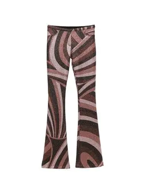 Emilio Pucci Printed Skinny Trousers - Multicolor