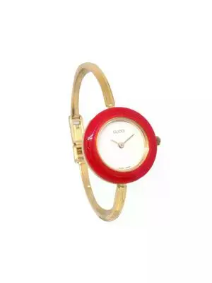 Gucci Change Bezel Chameleon 25mm Watch - White