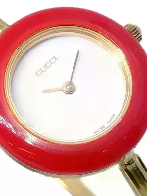 Gucci Change Bezel Chameleon 25mm Watch - White