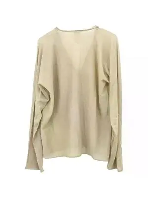 Hermès Sheer Long-sleeve Cardigan - Neutrals