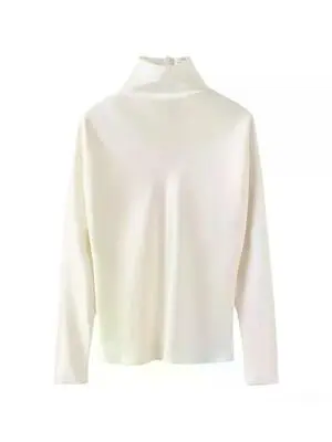 Almada Label Maddy High-neck Shirt - Neutrals