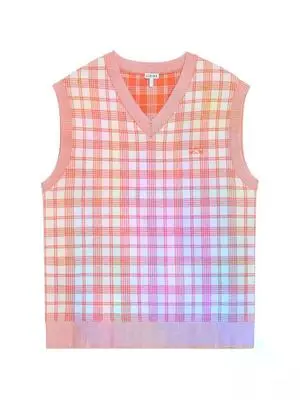 Loewe Vest In Wool - Neutrals