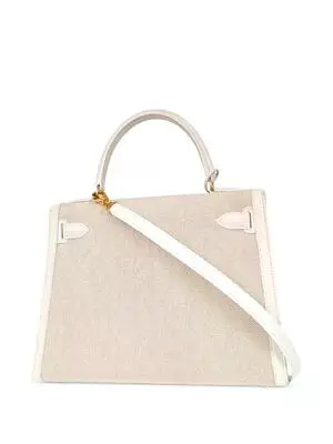 Hermès 1996 28 Kelly Sellier Tote Bag - Neutrals