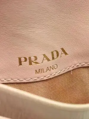 Prada 2010s Triangle-logo Card Case