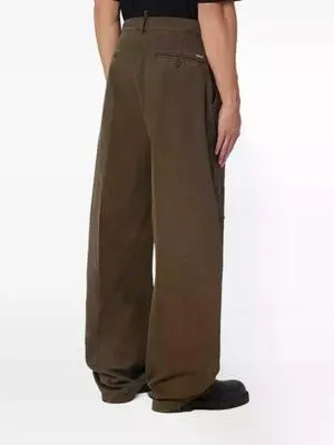 Dsquared2 Distressed-effect Wide-leg Trousers