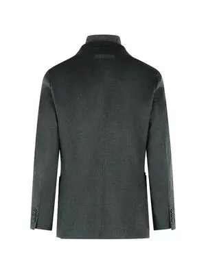 Zegna Dark Mélange Oasi Cashmere Jacket