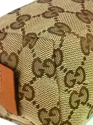 Gucci Gg Canvas Cosmetic Pouch - Neutrals