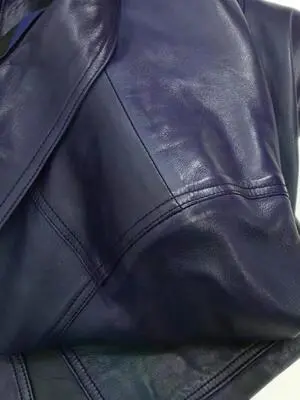 Loewe Single-breasted Leather Jacket