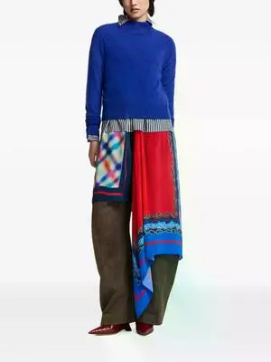 Essentiel Antwerp Karacas Ribbed-trim Sweater