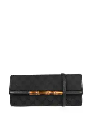 Gucci Gg Bamboo Clutch Bag