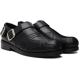 STEFAN COOKE Braided Biker Derby Shoes
