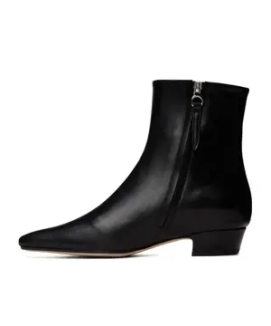 AeydĒ Pointed-toe Leather Boots