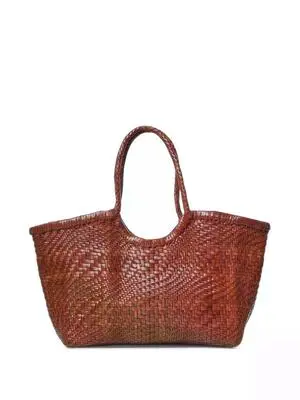 Dragon Diffusion Nantucket Optical Woven-leather Tote Bag
