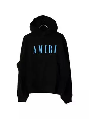 Amiri Logo-print Hoodie - Black