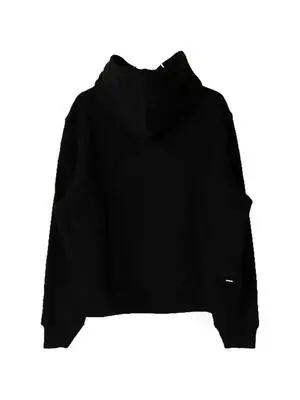 Amiri Logo-print Hoodie - Black