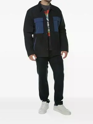Deus Ex Machina Tommy Surf Panelled Shirt - Black