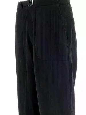 PAS NORMAL STUDIOS Off-race Belted Corduroy Trousers