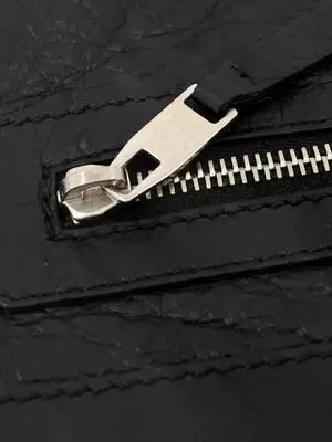 Balenciaga L Clip Leather Clutch Bag