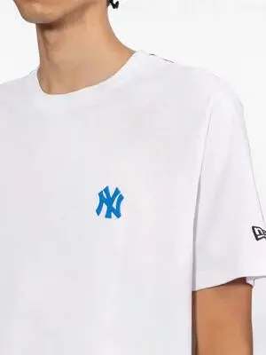 New Era Logo-embroidered T-shirt
