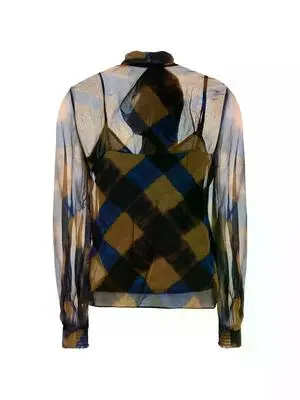 Diane Von Furstenberg Garcele Pussy-bow Blouse
