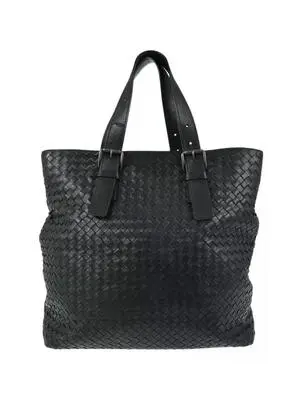Bottega Veneta Intrecciato Buckle-detail Tote Bag