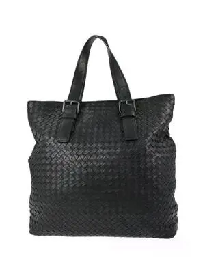 Bottega Veneta Intrecciato Buckle-detail Tote Bag
