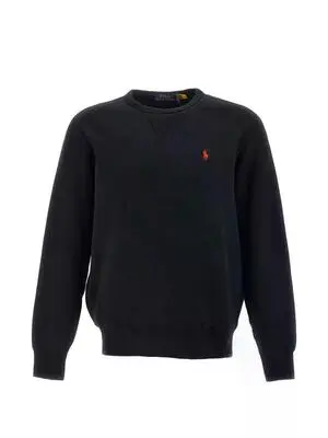 Polo Ralph Lauren Logo-embroidered Sweatshirt - Black