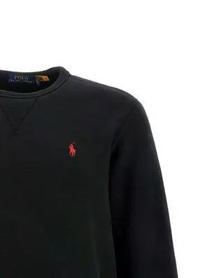 Polo Ralph Lauren Logo-embroidered Sweatshirt - Black