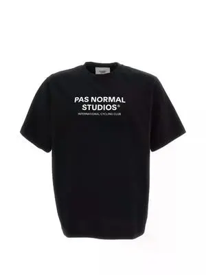 PAS NORMAL STUDIOS Off-race Logo-print T-shirt