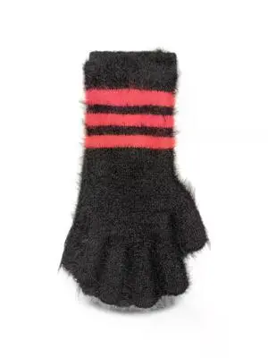 Y3 Stripes Gloves - Black