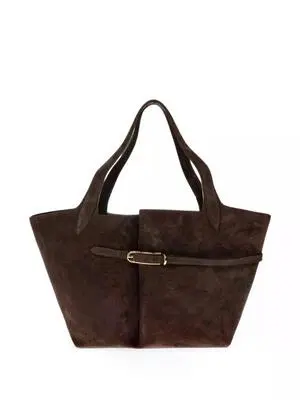 LIFFNER Buckle-detail Suede Tote Bag
