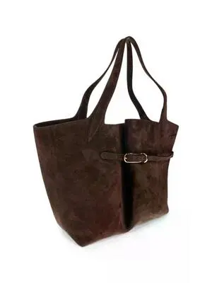 LIFFNER Buckle-detail Suede Tote Bag