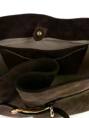 LIFFNER Buckle-detail Suede Tote Bag
