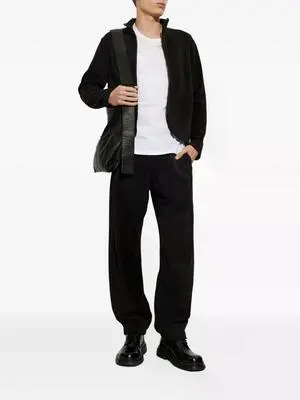 POST ARCHIVE FACTION Ribbed Stand-collar Jacket