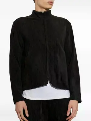 POST ARCHIVE FACTION Ribbed Stand-collar Jacket