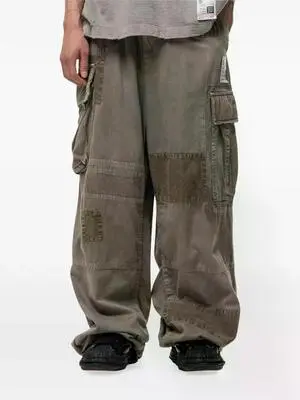 Mihara Yasuhiro Repair Cargo Pants - Grey