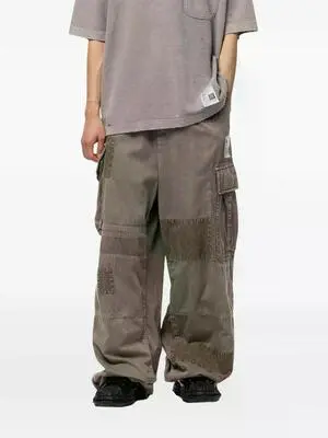 Mihara Yasuhiro Repair Cargo Pants - Grey