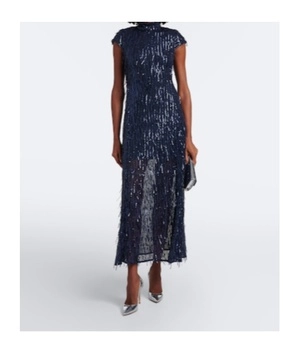 ROTATE BY BIRGER CHRISTENSEN Sequined Gown